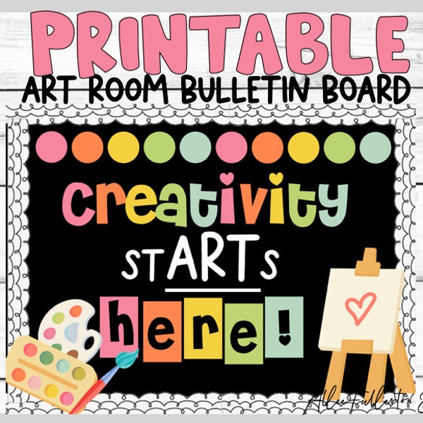 Bulletin Board Art - Etsy