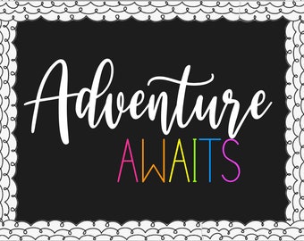 Adventure Awaits Classroom - Etsy
