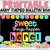 Happy Birthday Cupcake Bulletin Board Kit / Candle/ Back to School ...
