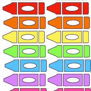 Crayon Birthday Bulletin Board, Classroom Decor, Birthdays, Crayons - Etsy