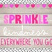 Spread Kindness Everywhere You Go, Digital File, Download, Printable ...