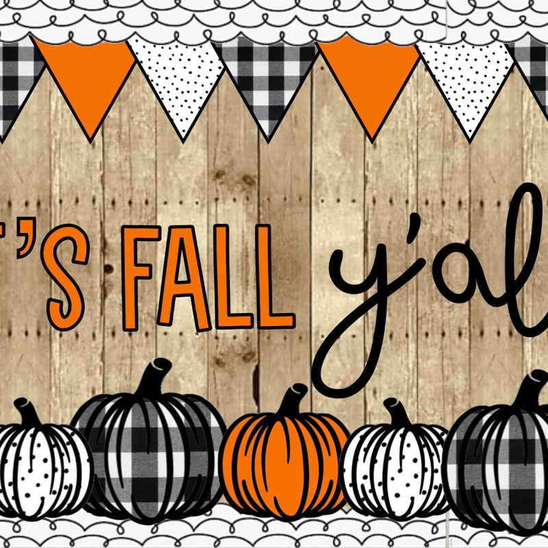 It's Fall Y'all - Etsy