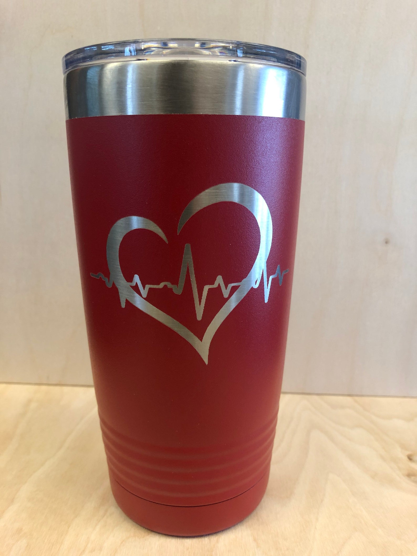 EKG Line Sinus Rhythm Heart Nurses Gift Laser Engraved - Etsy