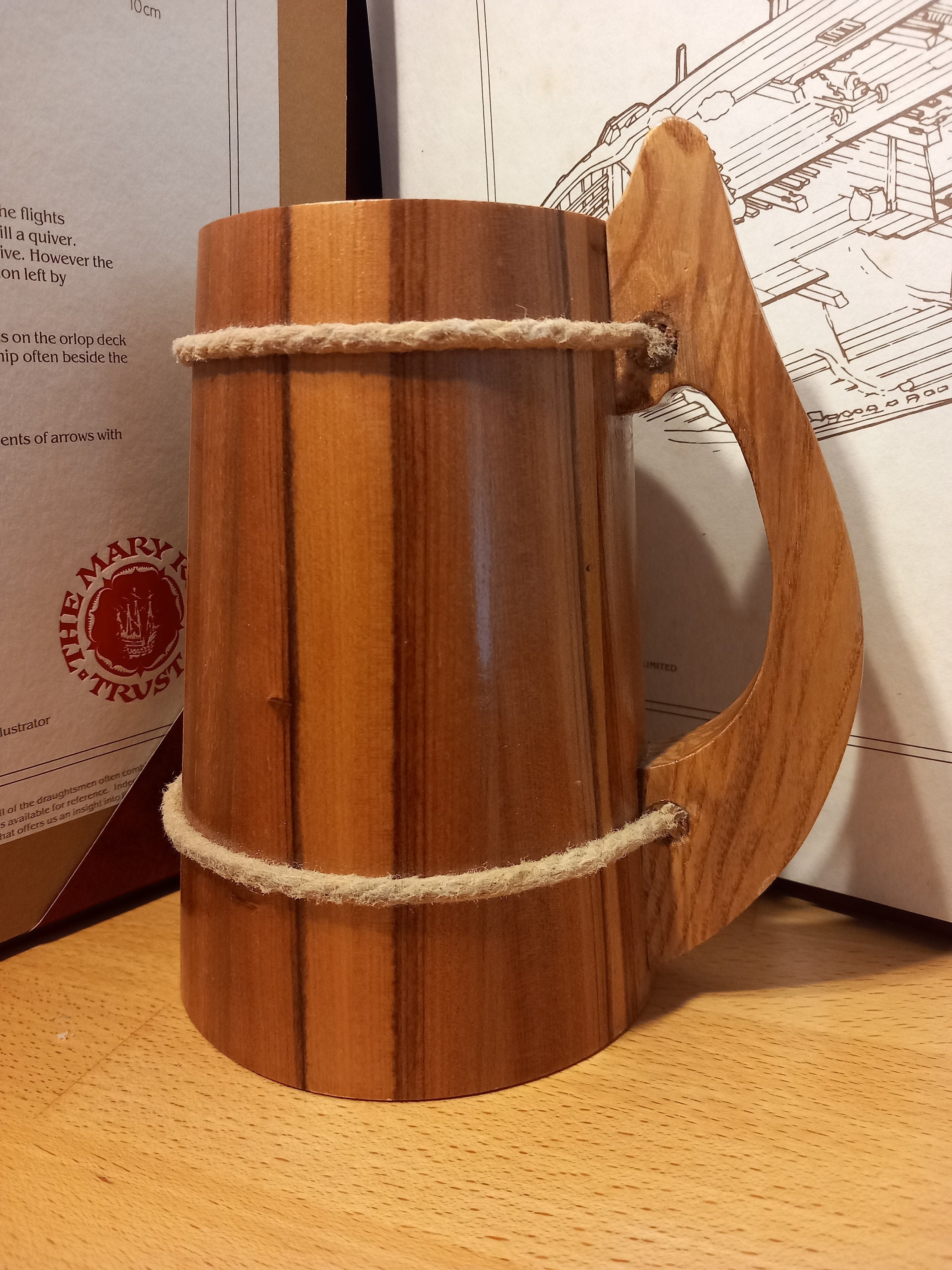 PINE DRINKING TANKARD - Etsy