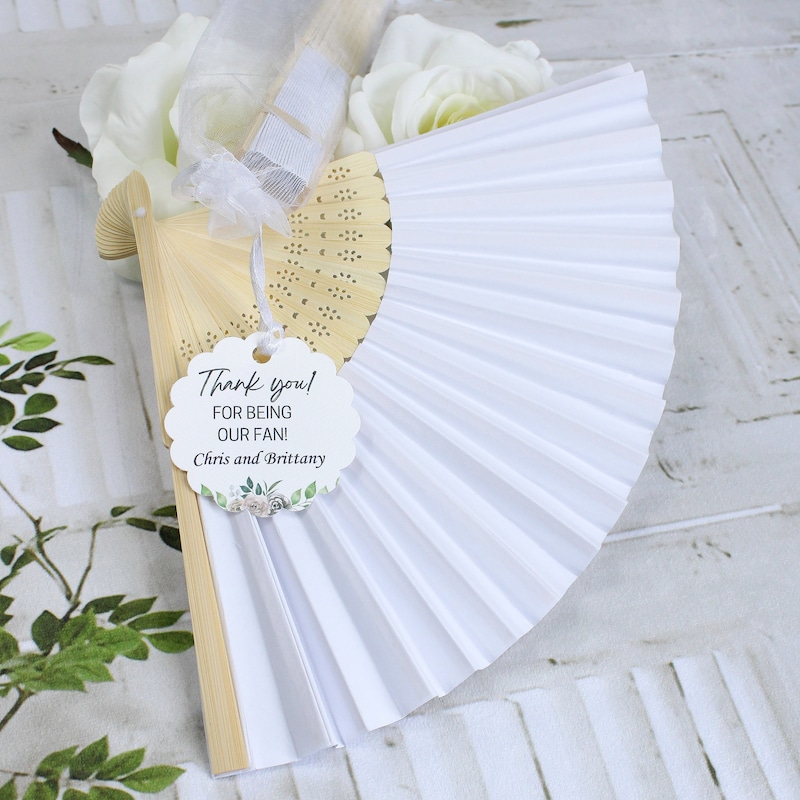 Wedding Favor Fans - Etsy
