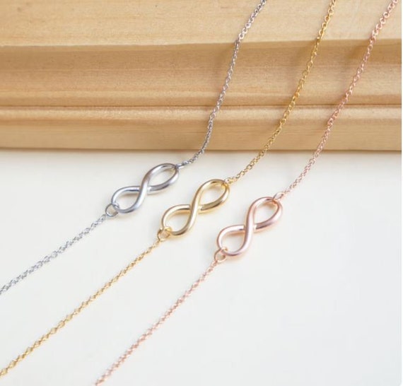 Infinity Necklace - Etsy