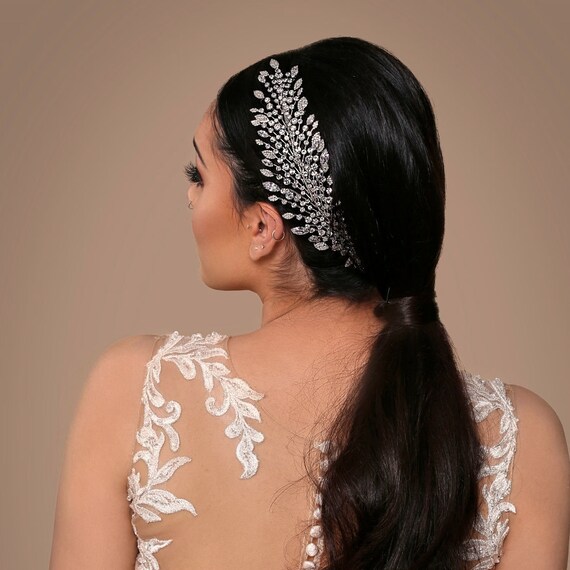STEPHANIE Hair Comb Bridal Hair Comb Wedding Hair Comb - Etsy