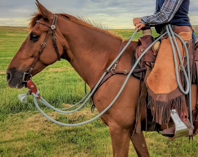 Custom Slobber Strap Reins - Mecate or Loop Style - Etsy