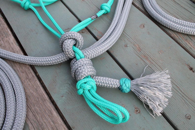 Rope Halter & Mecates Natural Horsemanship Hackamore 21 - Etsy