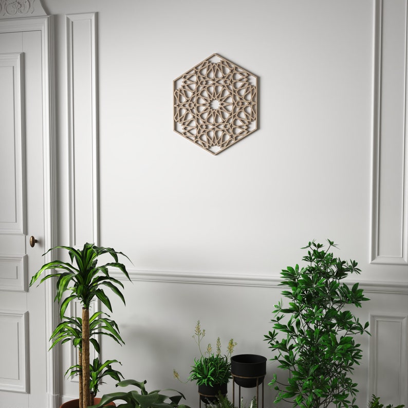 Painting Decorative Wood Lattice Arabic Decoration - Etsy