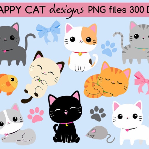 Free Kitty Cat Clipart Cute