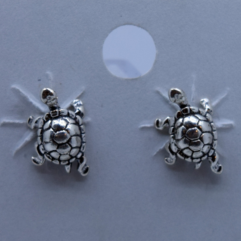 Turtle Earrings - Etsy
