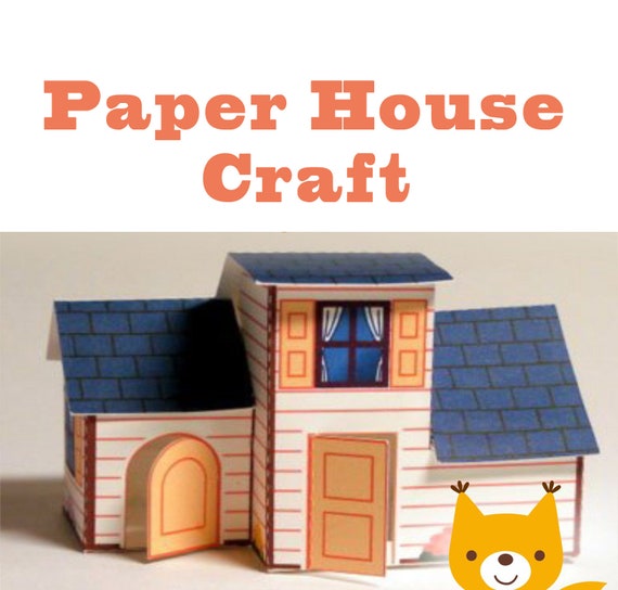 Paper House Model For Kids