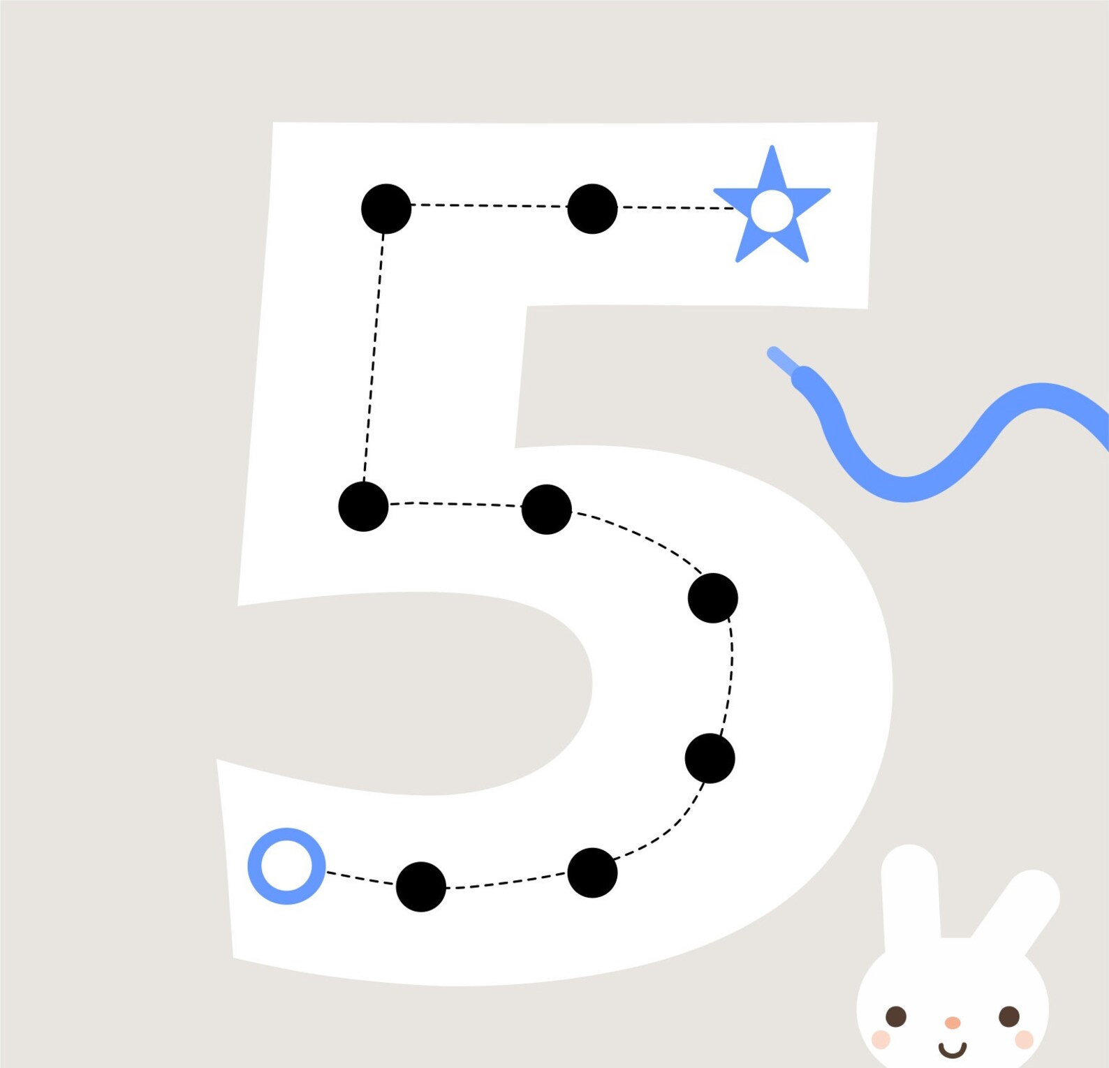 Lacing Cards Numbers PDF Download Math for little ones Learn | Etsy