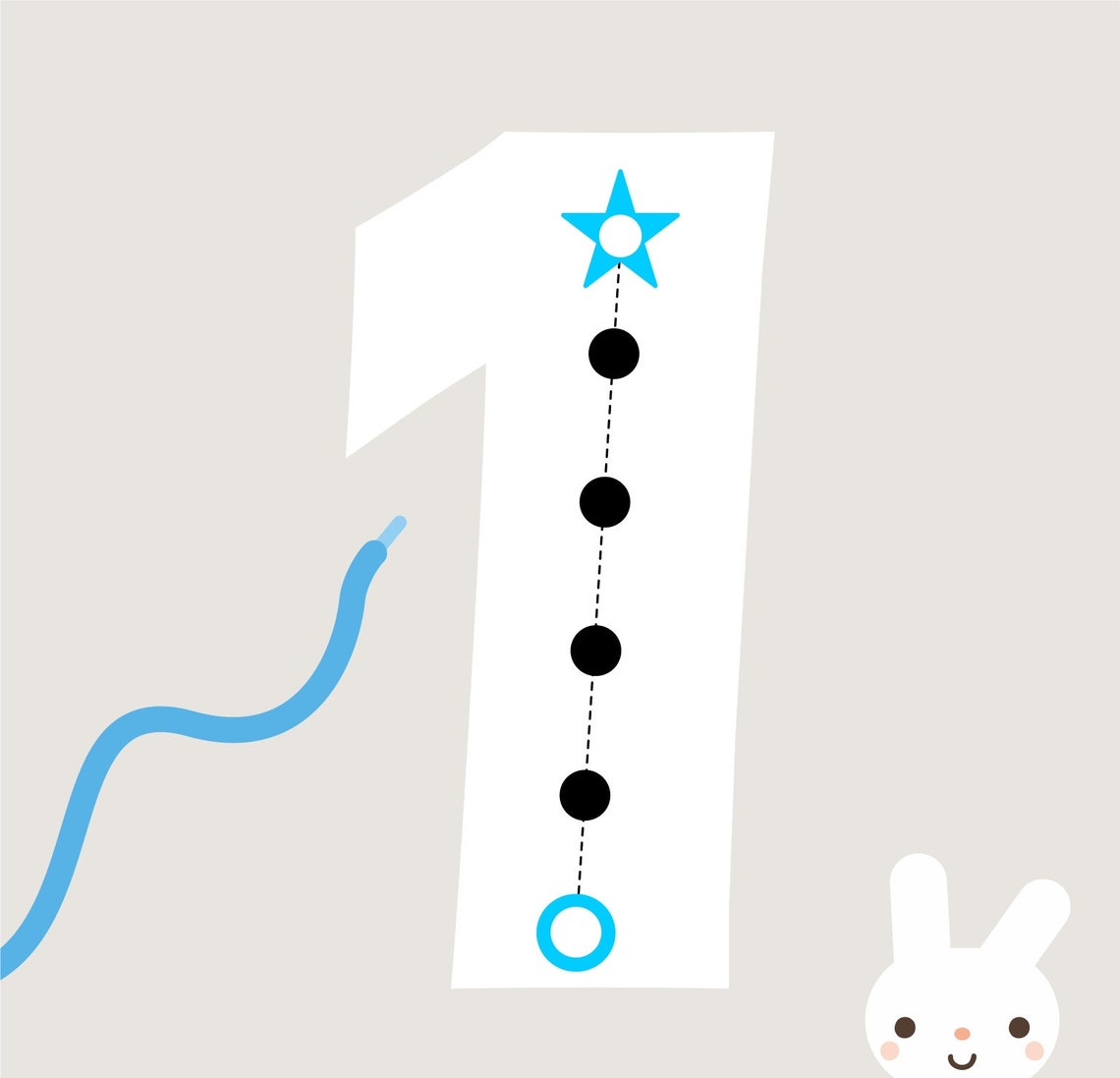 Lacing Cards Numbers PDF Download Math for little ones Learn | Etsy