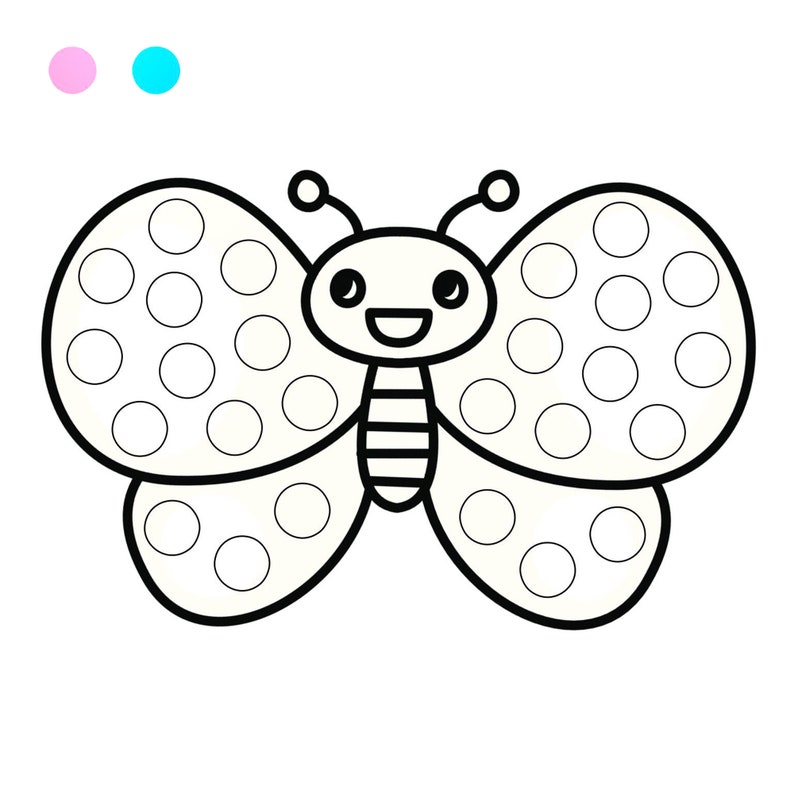 Finger Painting PDF Coloring Pages Download Small Children - Etsy