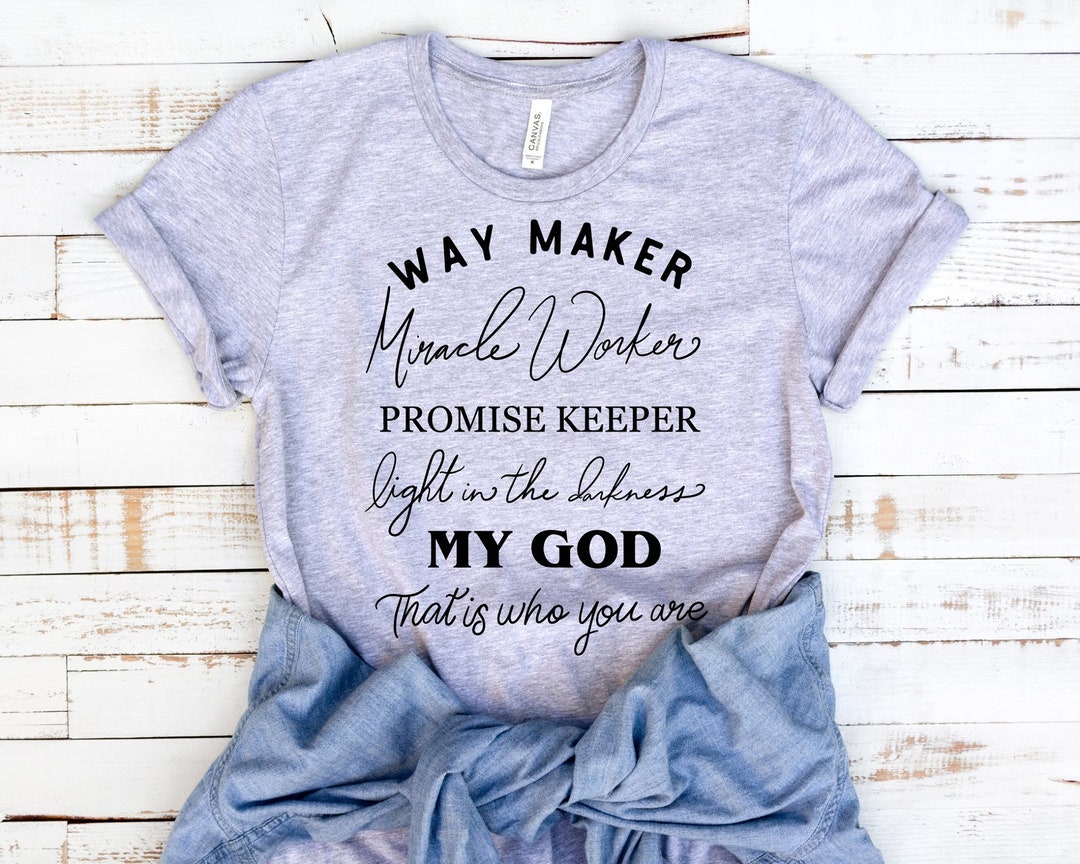 Waymaker T-shirt - Etsy