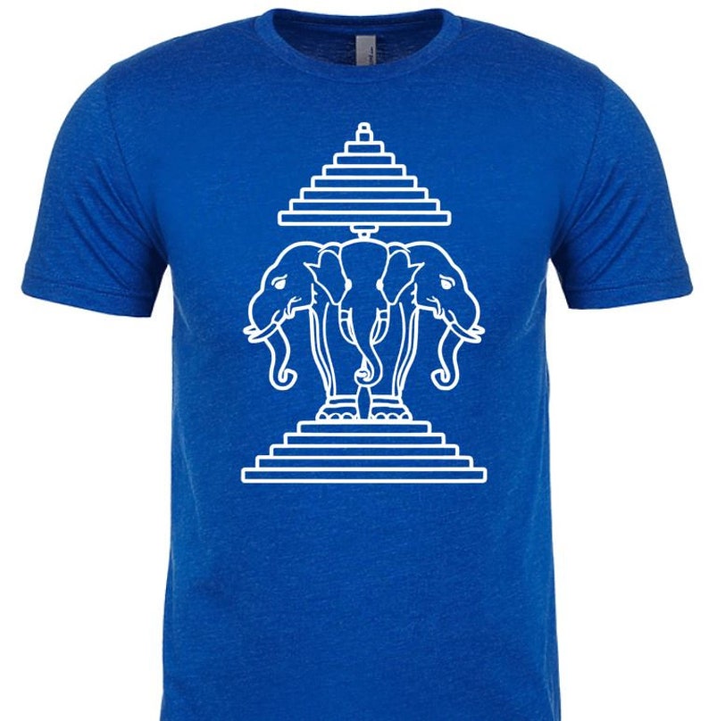 Three Headed Elephant laos Erawan - Etsy