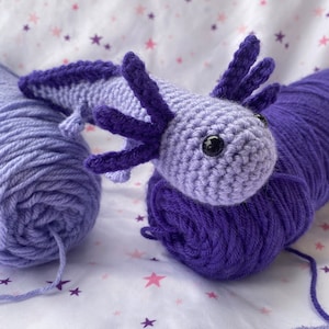 Axolotl Crochet Pattern, Plush Axolotl, Pattern - Etsy