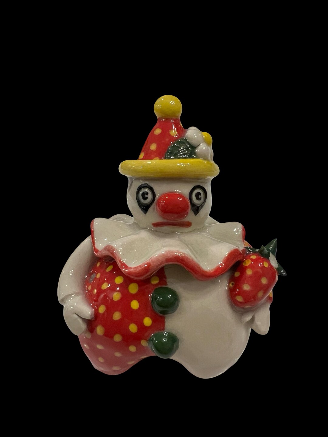 Ceramic Clown Sculpture | Handmade Clowncore Incense Holder or ...