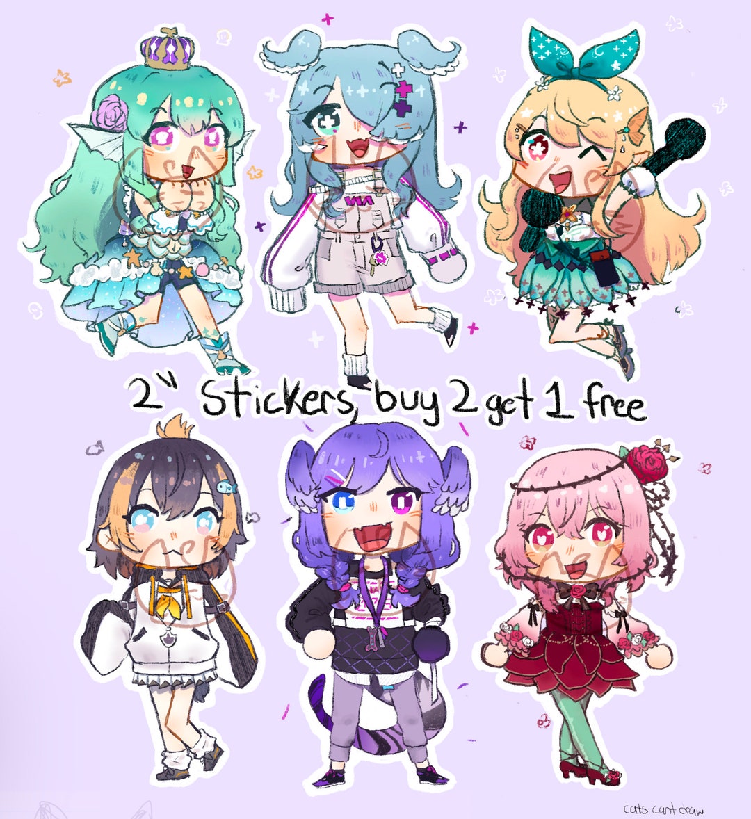 Nijisanji EN Stickers - Etsy