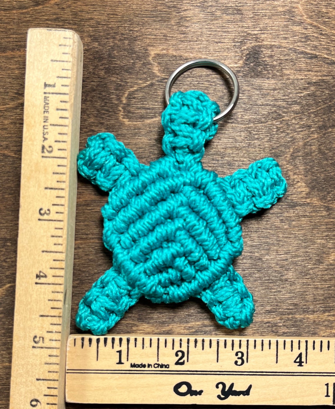 Macrame Turtle Keychain, Comes With Lobster Clips, Macrame Gifts ...