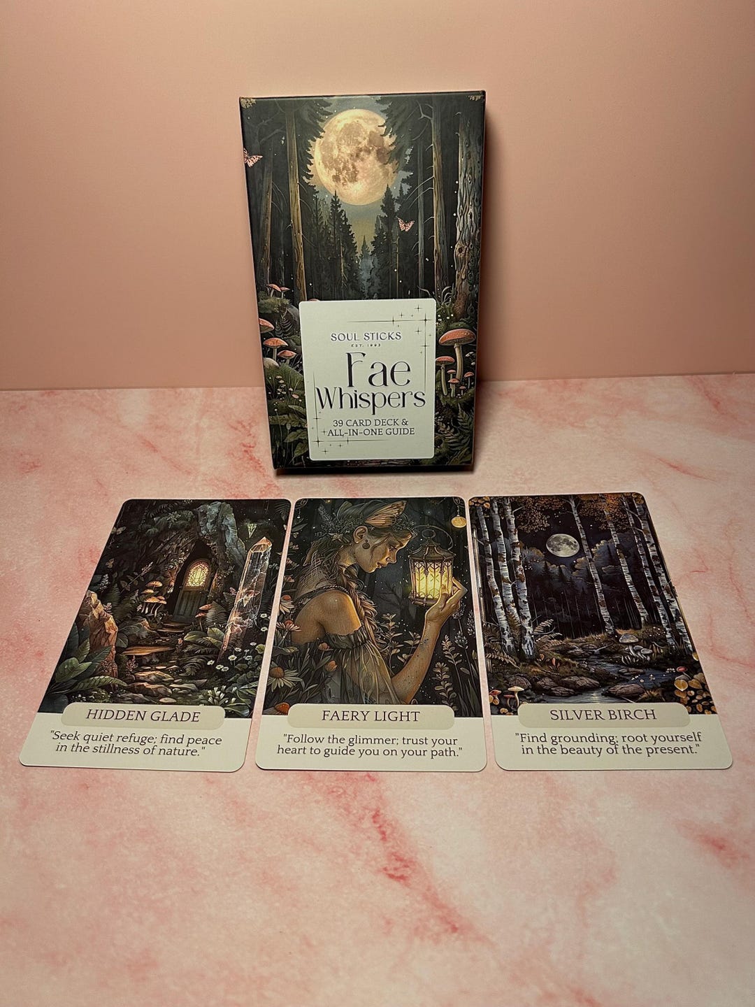 Fairy Oracle Card Deck & Guide, Message Cards for Intuition, Nature ...
