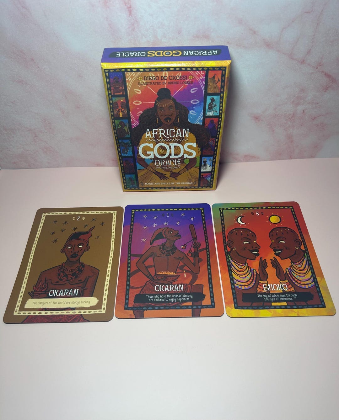 African Gods Oracle Deck – 36 Card Ancestral Guidance Cards, African ...