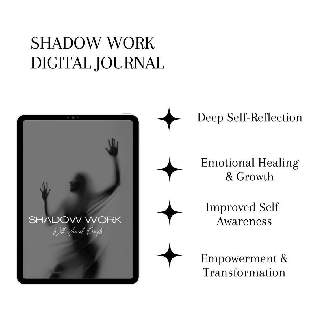 Shadow Work Journal Digital Download | Healing Prompts for Self ...