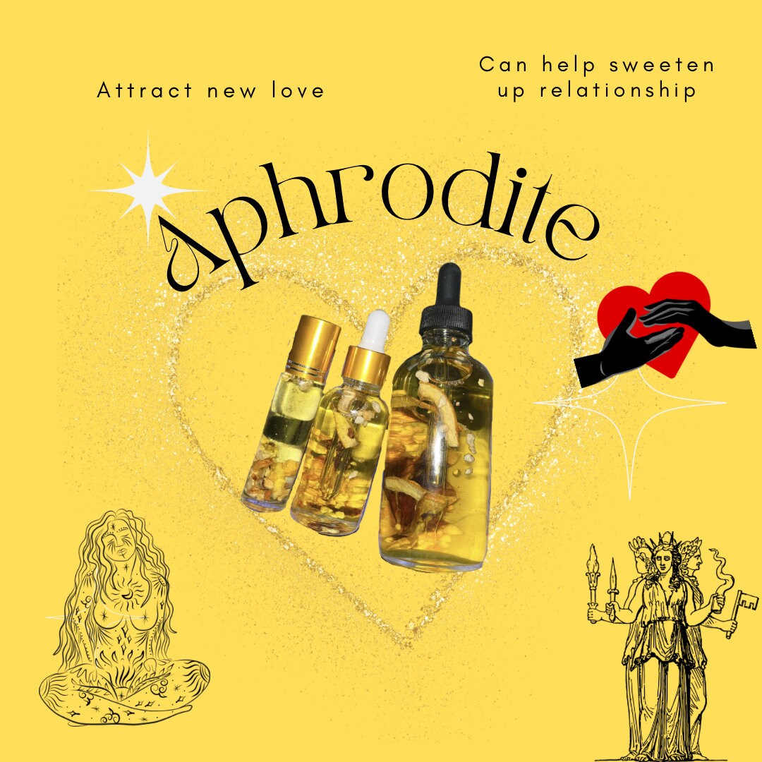 Aphrodite Oil Attraction Oil Relationship Oil Success - Etsy