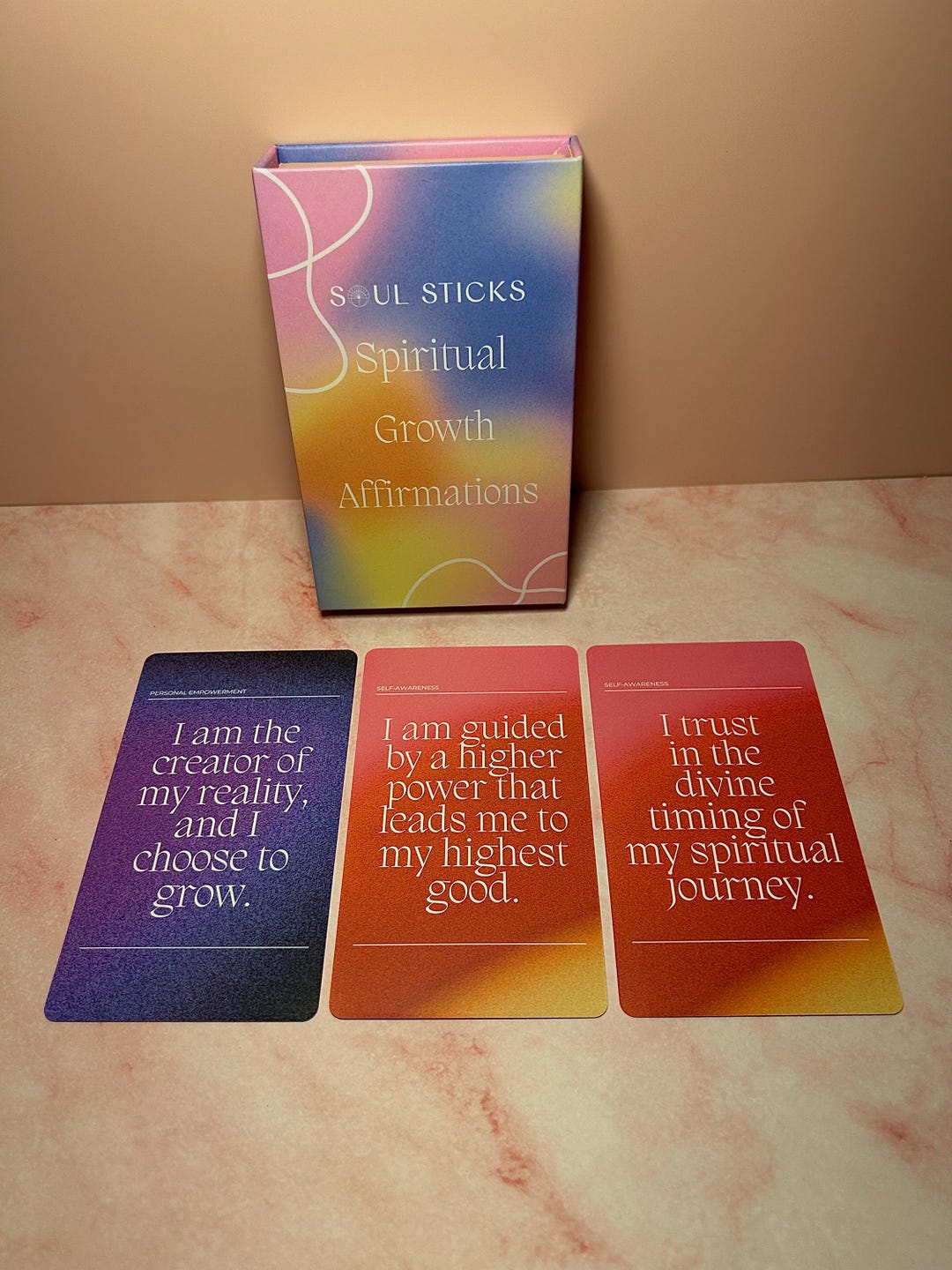 Affirmation Card Deck for Spiritual Growth – 36 Daily Positive ...