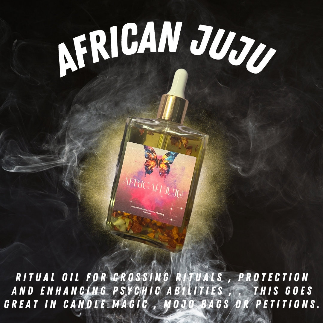 RITUAL Oil, African Juju, Crossing Spell, Enhance Intuition, Pineal ...