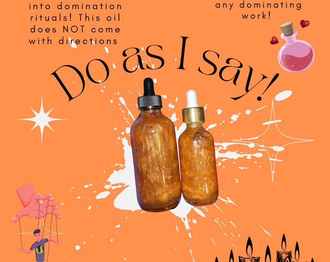 Compelling Oil, Witchcraft, Ritual Oil / Confidence, Herbalism and Oils ...