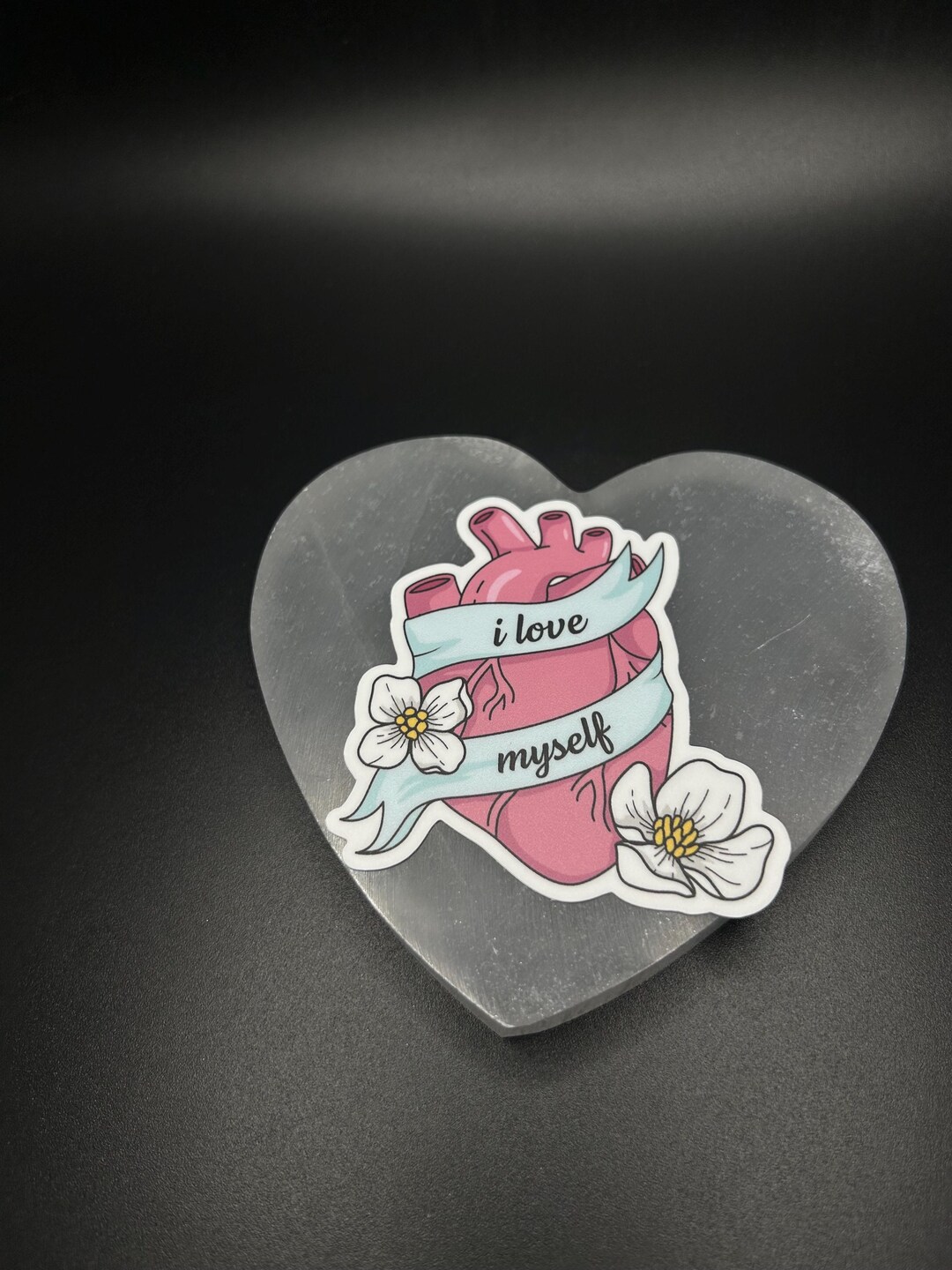 I Love Myself Sticker, Self Love Waterproof Vinyl Sticker for Laptop ...