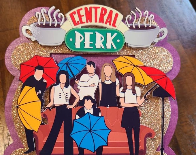 Friends Inspired Cake Topper Friends TV Show - Etsy