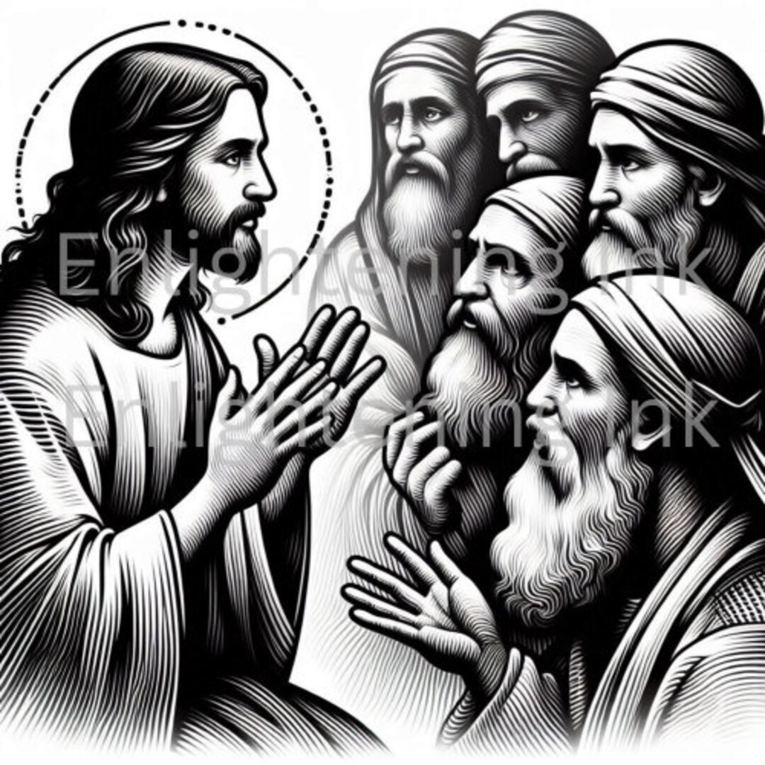 Jesus and Apostles Tattoo Design Download High Resolution Digital Art ...