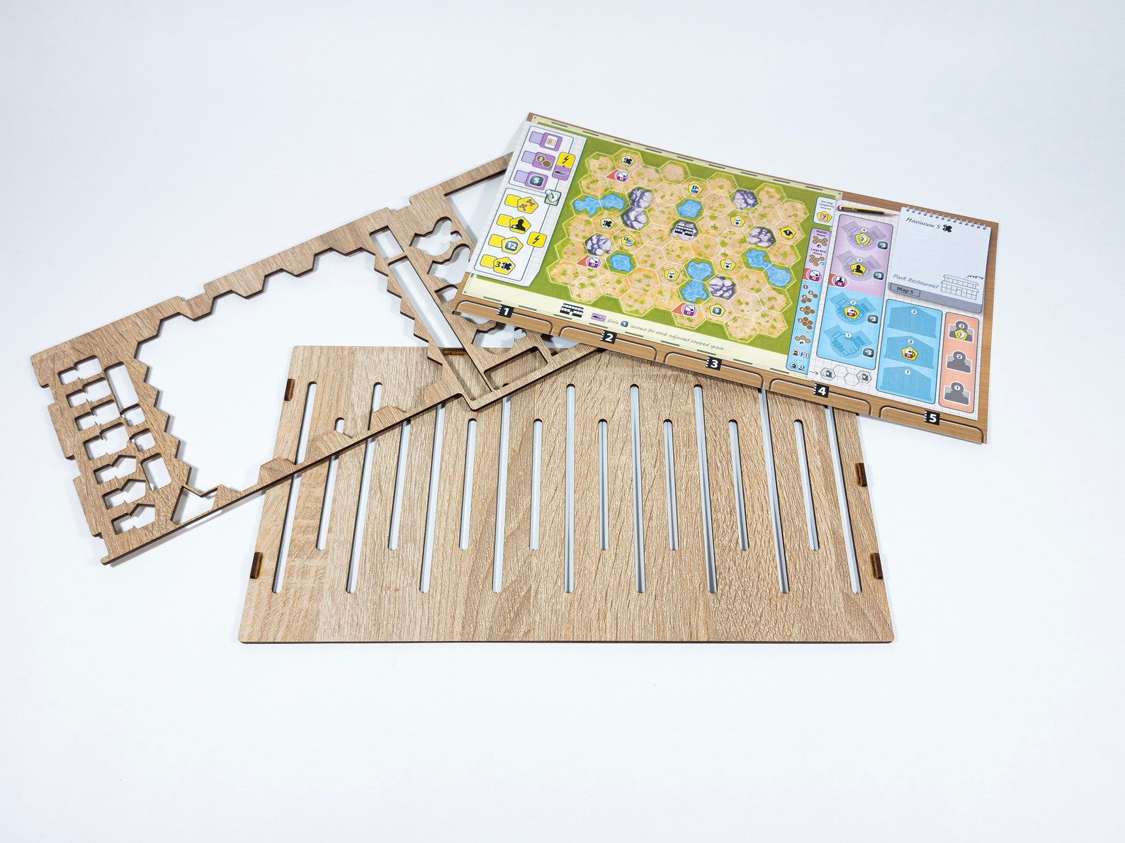 Ark Nova Player Board Overlay With Backboard Set of 1 - Etsy