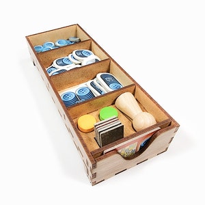 Patchwork Board Game Box Organizer Insert - Etsy