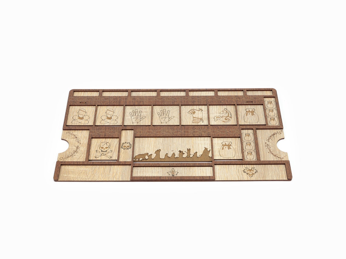 The Lord of the Rings Journeys in Middle-earth Player Board - Etsy