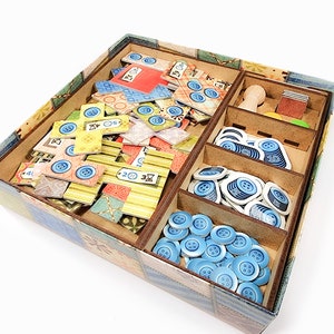 Patchwork Board Game Box Organizer Insert - Etsy
