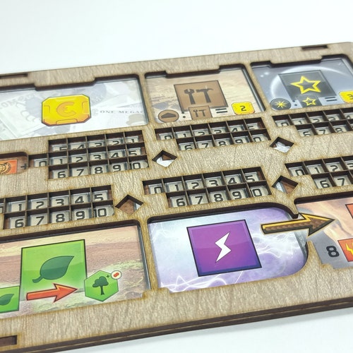 Ark Nova Player Board Overlay With Backboard Set of 1 - Etsy