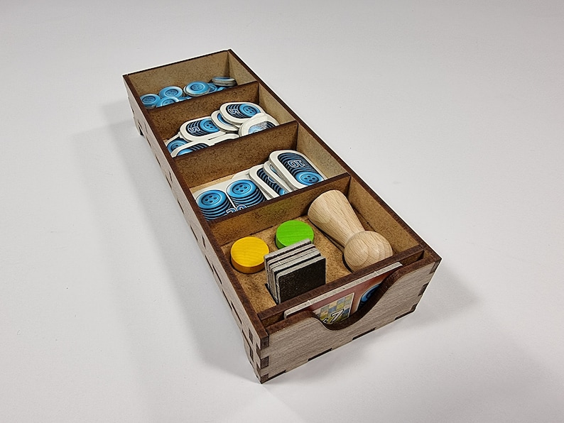 Patchwork Board Game Box Organizer Insert - Etsy