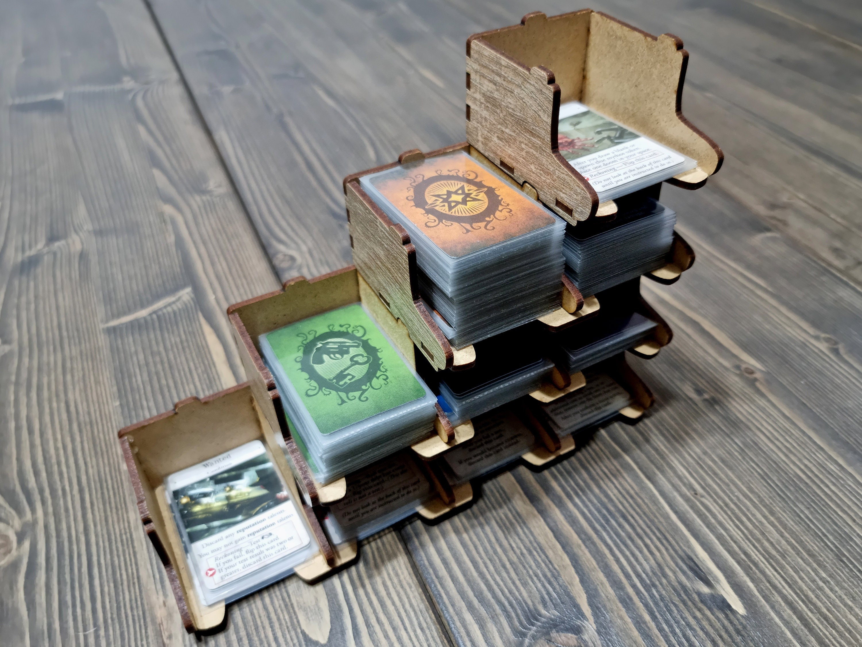 Stackable Card Holder for Mini Cards - Etsy