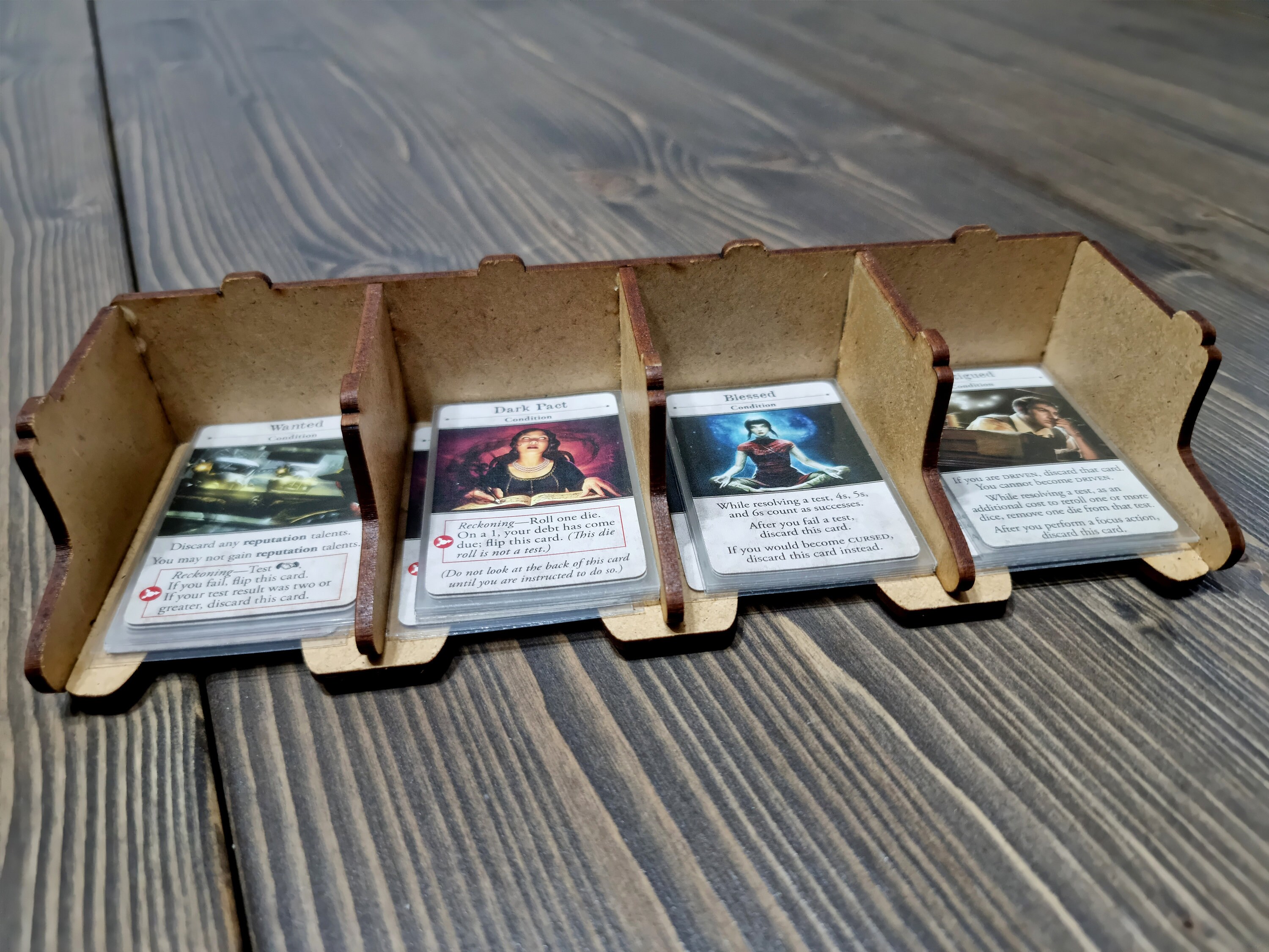 Stackable Card Holder for Mini Cards - Etsy