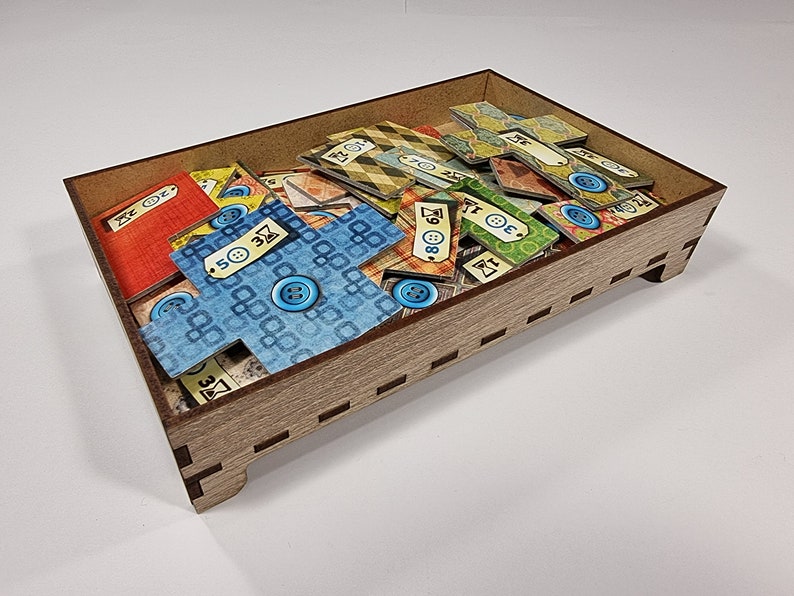 Patchwork Board Game Box Organizer Insert - Etsy