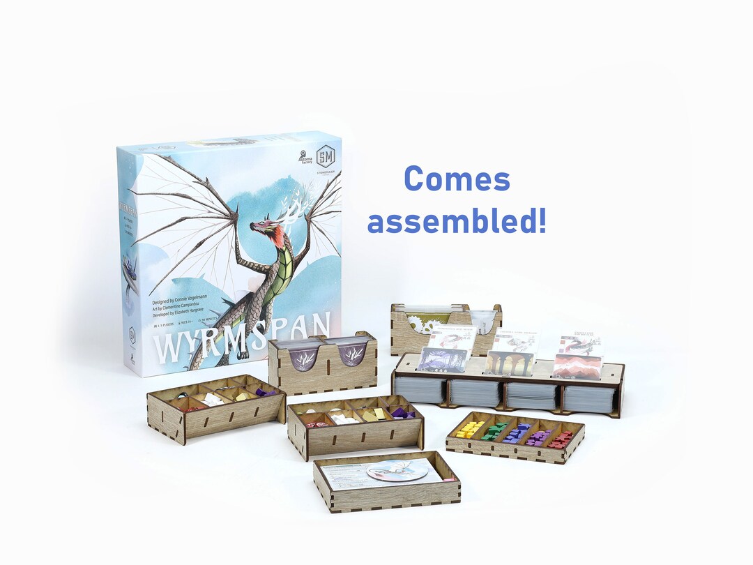 Organizer Insert for Wyrmspan - Etsy