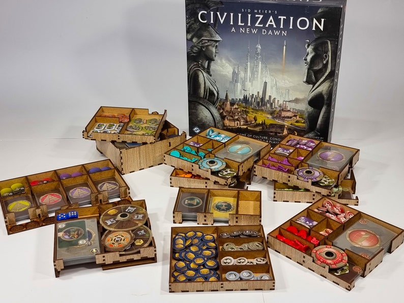 Civilization: A New Dawn & Terra Incognita Board Game Box | Etsy