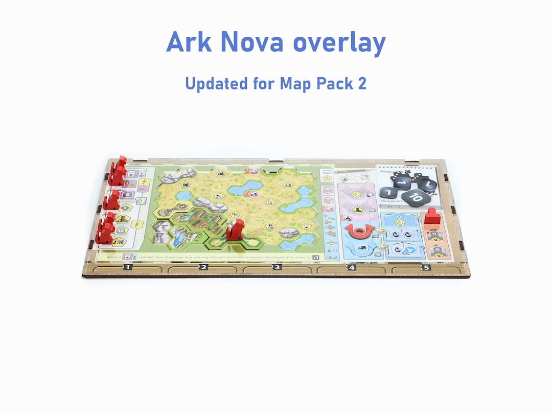 Ark Nova Player Board Overlay With Backboard - Etsy