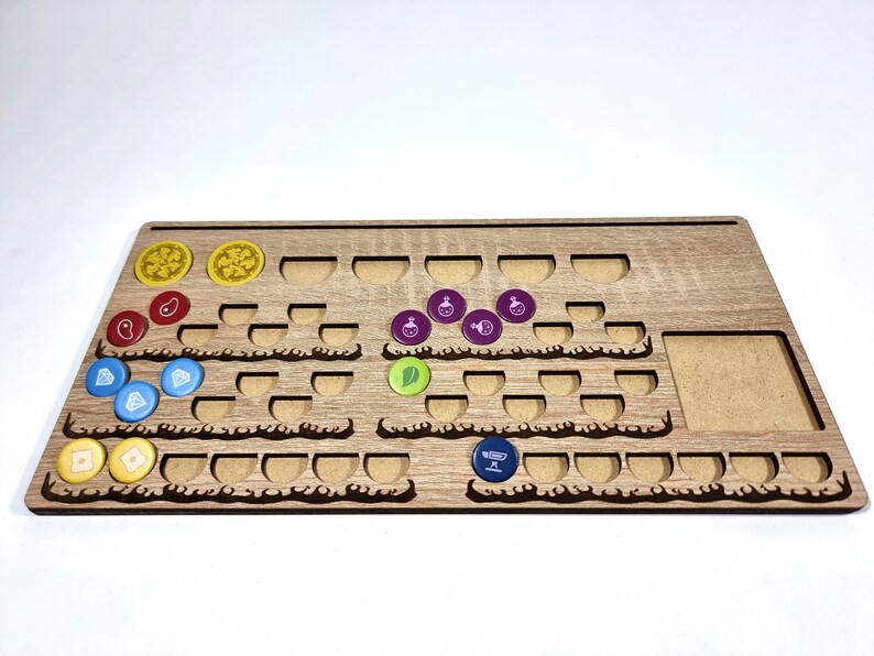 Flamecraft Board Game Player Board - Etsy