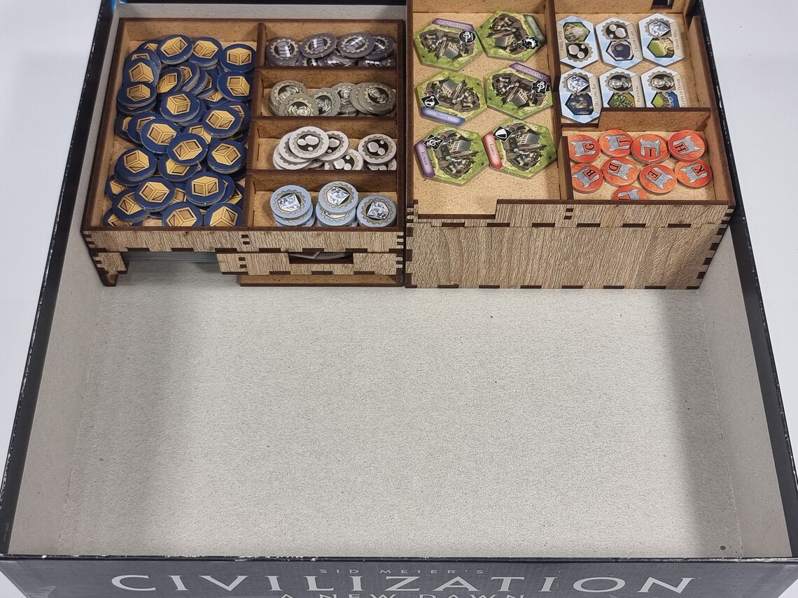 Civilization: A New Dawn & Terra Incognita Board Game Box - Etsy